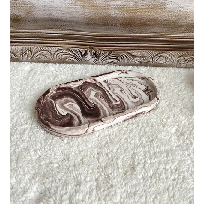 Podstawka do świec z gipsu 175x90mm- Coccola Candle